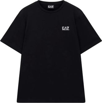 Emporio Armani Emporio Armani Ea7, Homme, Tops, Noir, Taille: XL T-shirt &agrave; Manches Courtes