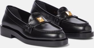 Valentino Garavani Loafers Roman Stud aus Leder