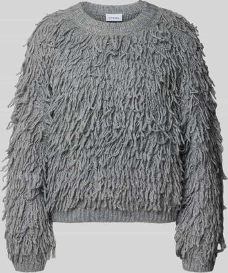 Comma Regular Fit Strickpullover aus Woll-Mix mit Alpaka-Anteil