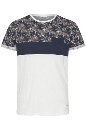 Solid SDFlorian Herren T-Shirt Kurzarm Shirt Rundhals-Ausschnitt 100% Baumwolle Regular fit, Gr&ouml;&szlig;e:L, Farbe:Insignia Blue (1991)