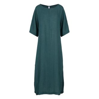 Bomboogie Femme, Robes, Bleu, Taille: 42 FR Maxi Robes
