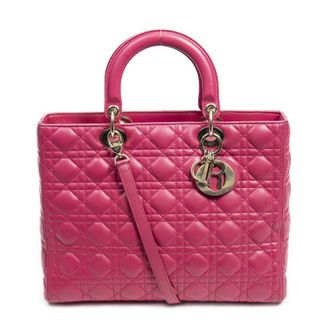 Dior Crossbody Bags - Large Lady Dior Zip - Gr. unisize - in Rosa - f&uuml;r Damen
