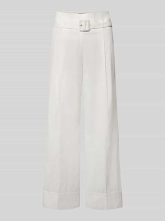 Windsor Culotte mit G&uuml;rtel und Eingrifftaschen