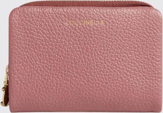 Coccinelle Portefeuille &agrave; deux volets C-Me Softy en cuir grain&eacute; avec zip
