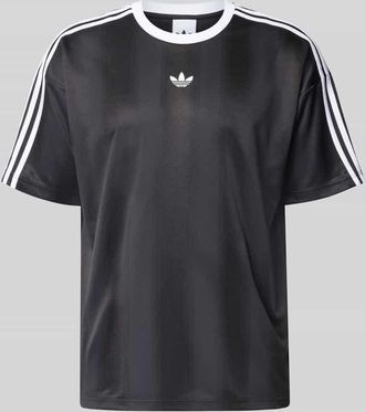 adidas Originals Funktionsshirt mit Logo und Rundhalsausschnitt