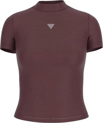 Guess Femme, Tops, Brun, Taille: 40 FR T-Chemises