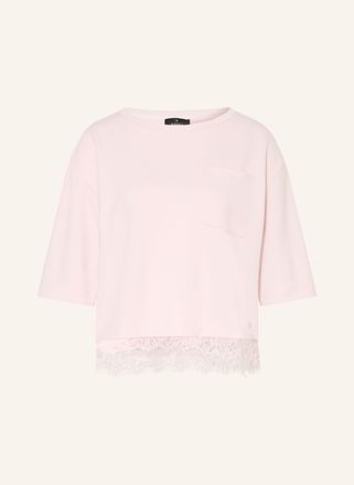Monari Monari T-Shirt Mit Spitze rosa