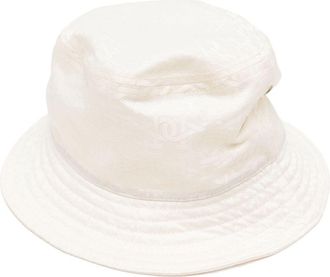 Bally bob à logo imprimé - Blanc