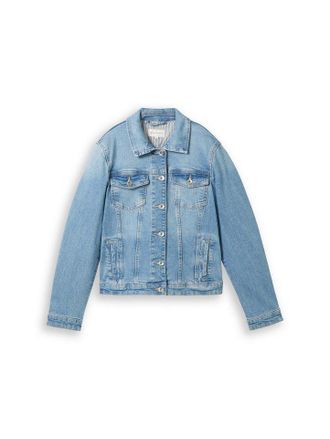 Tom Tailor Jeansjacke Jacken Jeansjacke mit recycelter Baumwolle