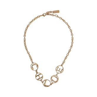 Chlo&eacute; Script Choker - - Accessories - Damen - Gelb - ONE SIZE