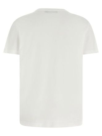 Dolce & Gabbana Logo-Print Cotton T-Shirt - White