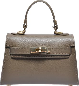 Isabella Rhea Beige Rindsledertasche
