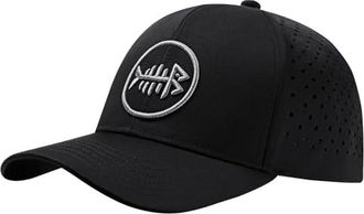 Bassdash UPF 50+ Casquette de Baseball &agrave; s&eacute;chage Rapide R&eacute;sistante &agrave; leau Casquette &agrave; visi&egrave;re Ajustable en Maille d&eacute;coup&eacute;e au Laser pour Hommes et Femmes P&ecirc;che