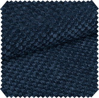 Novely ZEVEN Plüschiger Möbelstoff in Cord-Optik - Ultraweicher Polsterstoff mit Kachelmuster - Extrem Robuster Bezugstoff - Pflegeleichte Meterware 1lfm | F