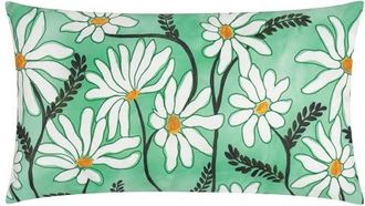 furn. Wylder Nature Daisy Fields Bedrucktes Outdoor-Kissen mit Polyesterf&uuml;llung - Mehrfarbig - 30 x 50 cm