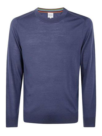 Paul Smith Pull Col Rond - Bleu
