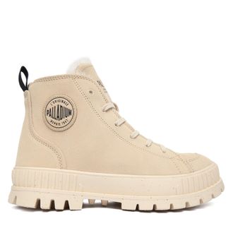 Palladium Schn&uuml;rstiefeletten Palladium Pallashock Zip Warm 74353-210-M Beige