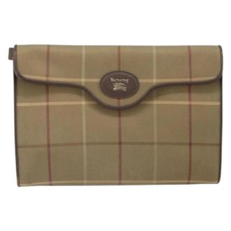 Burberry Pre-owned Canvas Shoulder Bag - - Pre-owned - Damen - Beige - ONE SIZE