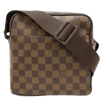 Louis Vuitton Pre-owned Sac bandouli&egrave;re Pochette Damier - Femme - Pre-owned - Brun - Taille: ONE Size