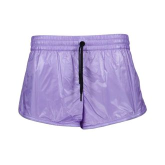 Moncler Stylische Nylon-Shorts - - Shorts - Damen - Lila - S
