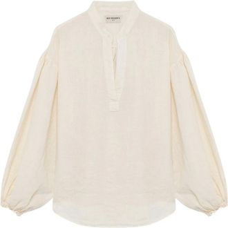 Roy Rogers Femme, Blouses et Chemises, Jaune, Taille: 40 FR Eloise Blouse