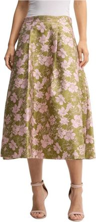 Joop Femme, Jupes, Multicolore, Taille: 42 FR Jupe pliss&eacute;e &agrave; imprim&eacute; floral