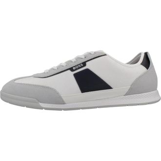 HUGO BOSS Homme, Chaussures, Blanc, Taille: 40 EU Nitan Lowp Nymn