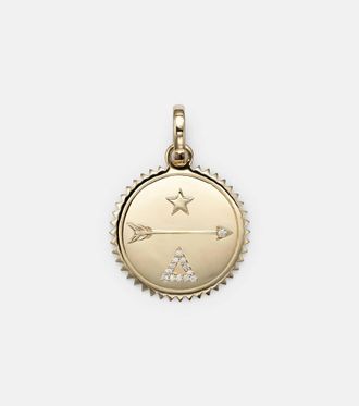 Foundrae Pendentif Dream en or 18 ct et diamants