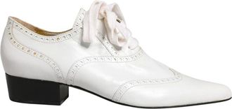 Dolce & Gabbana Femme, Chaussures, Blanc, Taille: 39 EU Brogue Oxford
