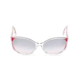 Saint Laurent Pre-owned Acetat sonnenbrillen - - Pre-owned - Damen - Wei&szlig; - ONE SIZE