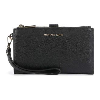 Michael Kors Adele Double Zip Wristlet - - Accessories - Damen - Schwarzk - ONE SIZE