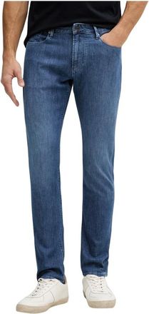 Emporio Armani Jeans Slim-fit Stretch Denim - Homme - Jeans - Bleu - Taille: W34 L32