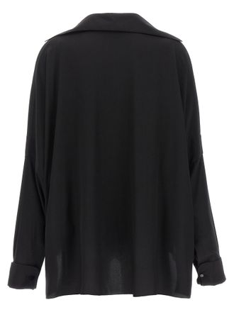 Tom Ford Womens Black Silk Blouse