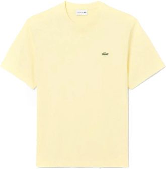 Lacoste Homme, Tops, Jaune, Taille: XL T-shirt en coton