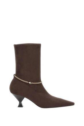 MARIA LUCA Stiefel - Nausica Stretch Boot - Gr. 39 (EU) - in Braun - f&uuml;r Damen