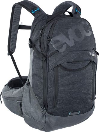 Evoc TRAIL PRO 26l Protektor Rucksack f&uuml;r Fahrradtouren, Backpack (LITESHIELD PLUS R&uuml;ckenprotektor, leichter Fahrradrucksack, breite H&uuml;ftflossen, 3l Trinkb
