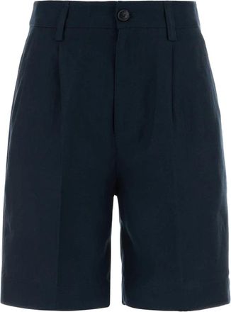 Woolrich Femme, Shorts, Bleu, Taille: W28 Lyocell Linen Shorts
