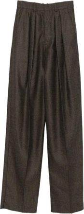 Saint Laurent Damen, Hosen, Braun, MGröße