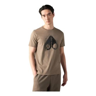 Moose Knuckles Icebreak Logo Tee - - Tops - Herren - Braun - L
