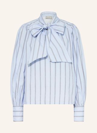 Neo Noir Neo Noir Schluppenbluse Jaz blau