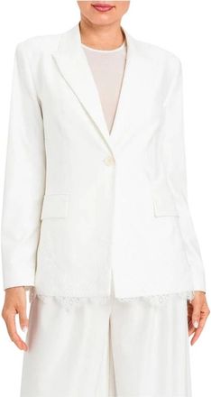 Twin-Set Actitude, Femme, Vestes, Blanc, Taille: 42 FR Blazer Signature