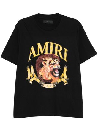 Amiri t-shirt Lion - Noir
