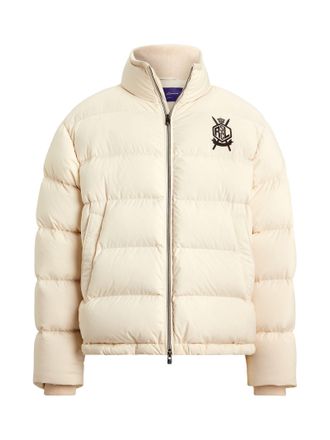 Ralph Lauren Mens Down Jacket Cream Padded &