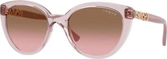 Vogue Eyewear Vogue - Lunettes de soleil oeil de chat - Femme - Accessoires - Rose - Taille: 53 MM