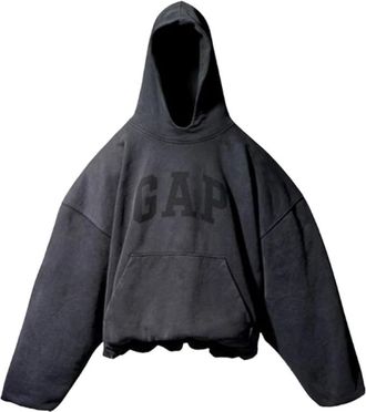 Yeezy by Kanye West Homme, Sweatshirts et sweats &agrave; capuche, Noir, Taille: XS Dove Sweat &agrave; capuche