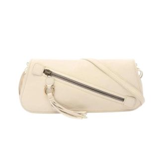 Ferragamo Pre-owned Leather Shoulder Bag - - Pre-owned - Damen - Beige - ONE SIZE