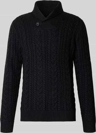 Premium by Jack & Jones Strickpullover mit Zopfmuster Modell CALLUM