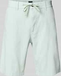 Boss Orange by Hugo Boss Tapered Fit Bermudas mit elastischem Bund Modell Chino