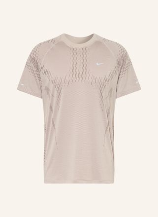 Nike Laufshirt Stride Plus beige