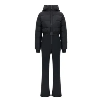 Yves Salomon Combinaison de ski Interno In Visone - Femme - Sport - Noir - Taille: 36 FR